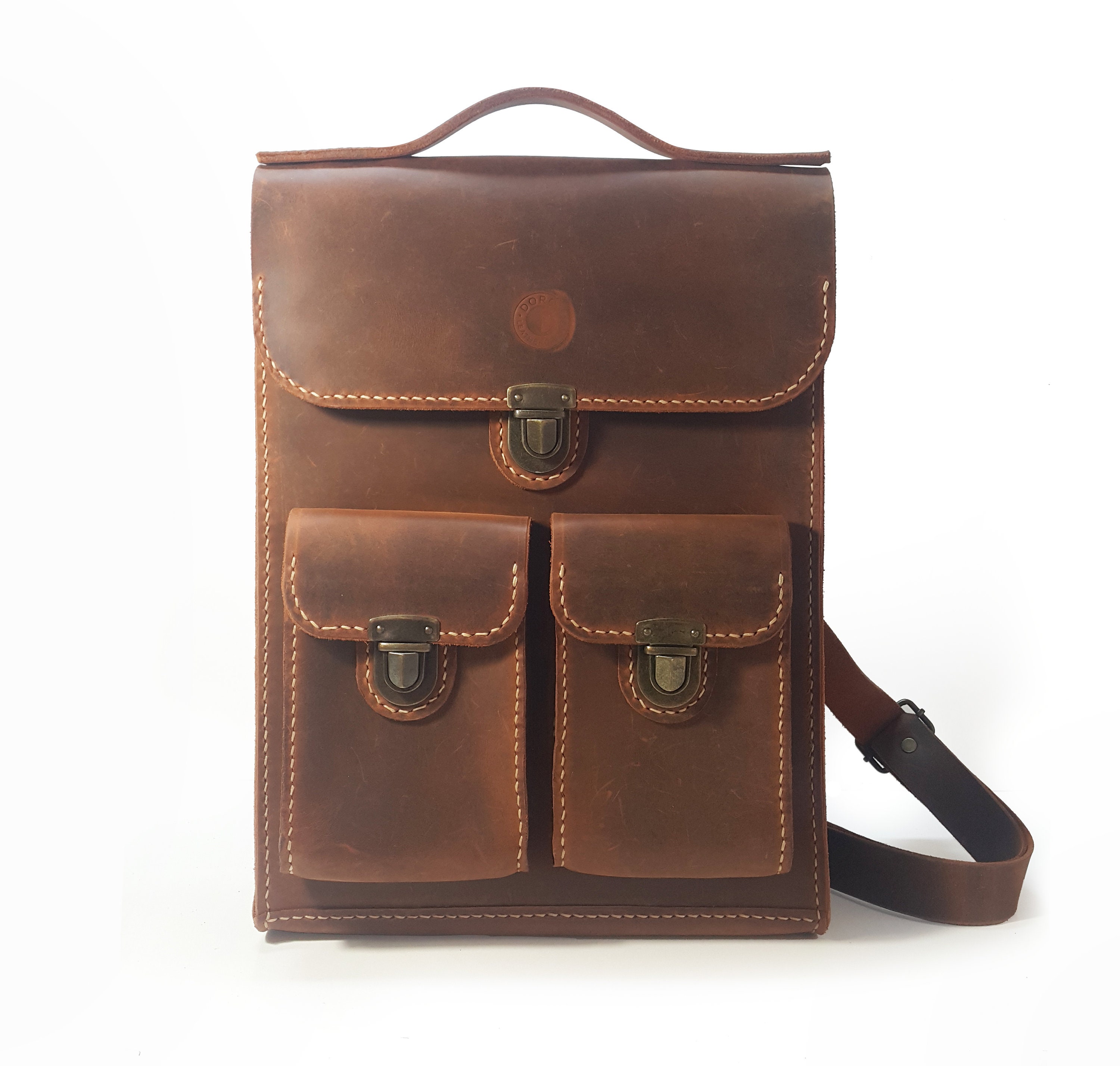 Handmade Leather Backpack, Full Grain Leather Backpack, for Woman ...