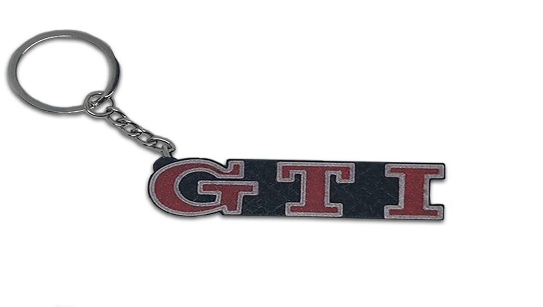 VW GTI Keychain 3D Print Personalized for Car Motorcycle and - Etsy