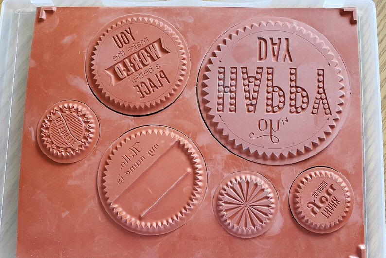 Stampin' Up! RETIRED, "starburst Sayings", "four Frames", "layered ...