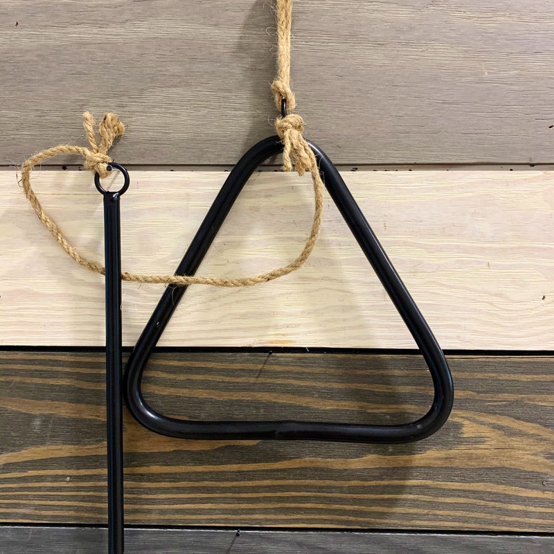 Triangle Dinner Bell - Etsy