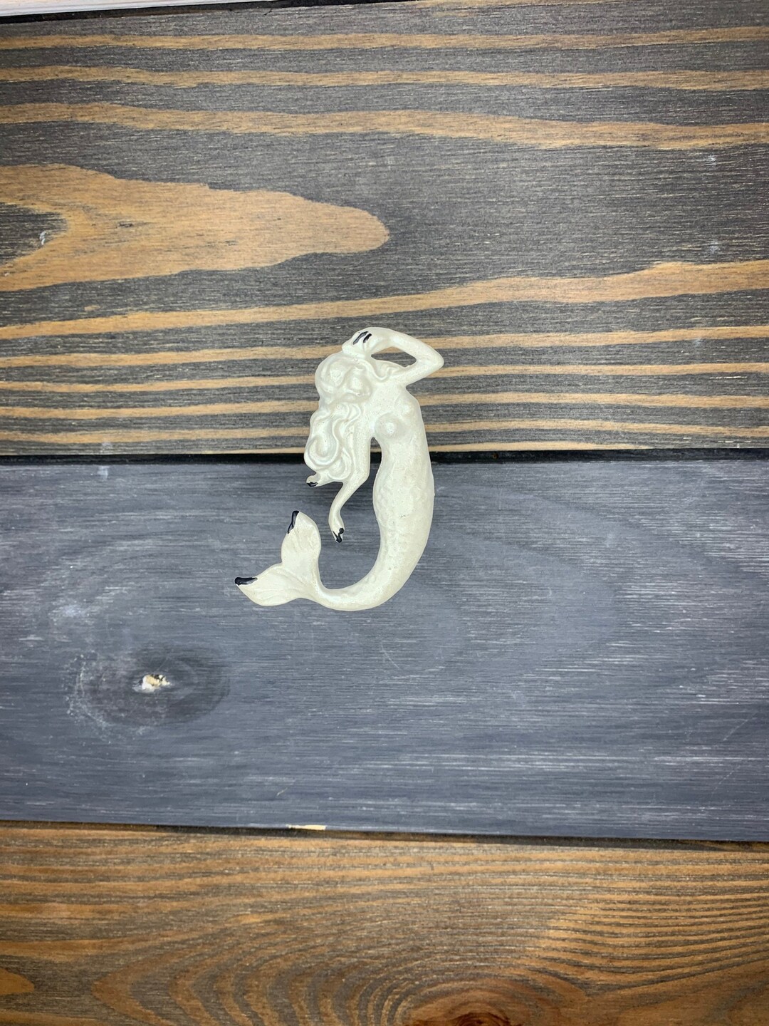 Mermaid Metal Knob, Shabby-chic Knob, Drawer Knob, Mermaid Tail Knob, Cabinet Knobs, Mermaid ...