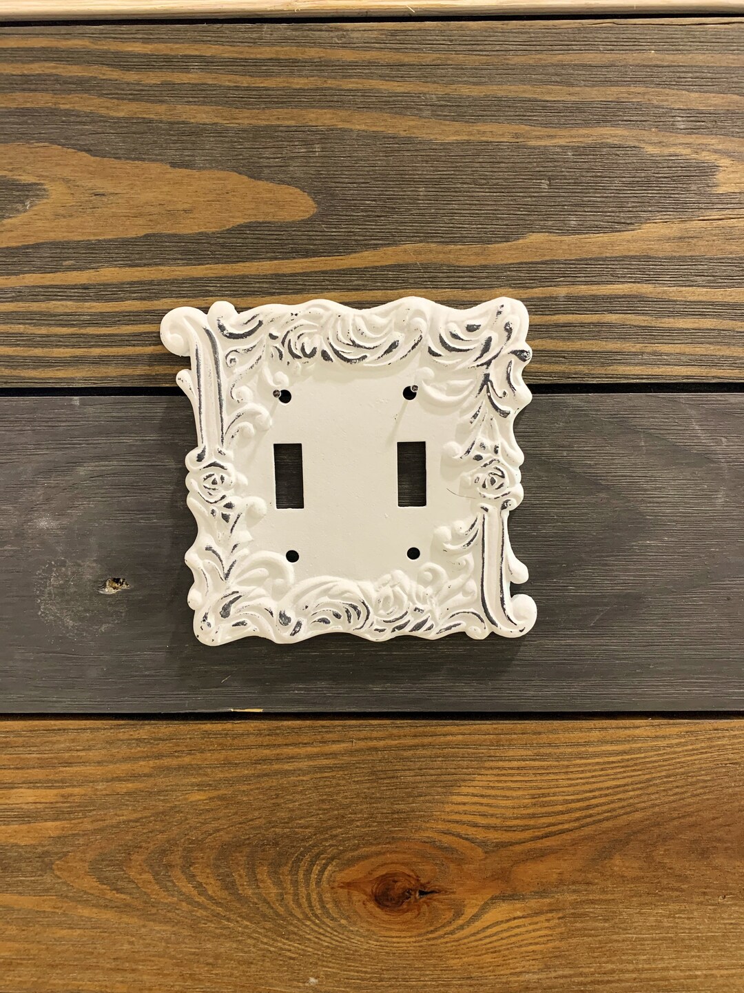 Cast Iron Cover, Shabby Chic, Vintage Style Cast Iron, Iron Double ...