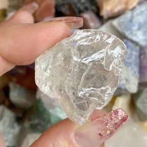 Rough Raw Gemstone Mixed Crystals in Assorted Sizes Gems Crystal ...