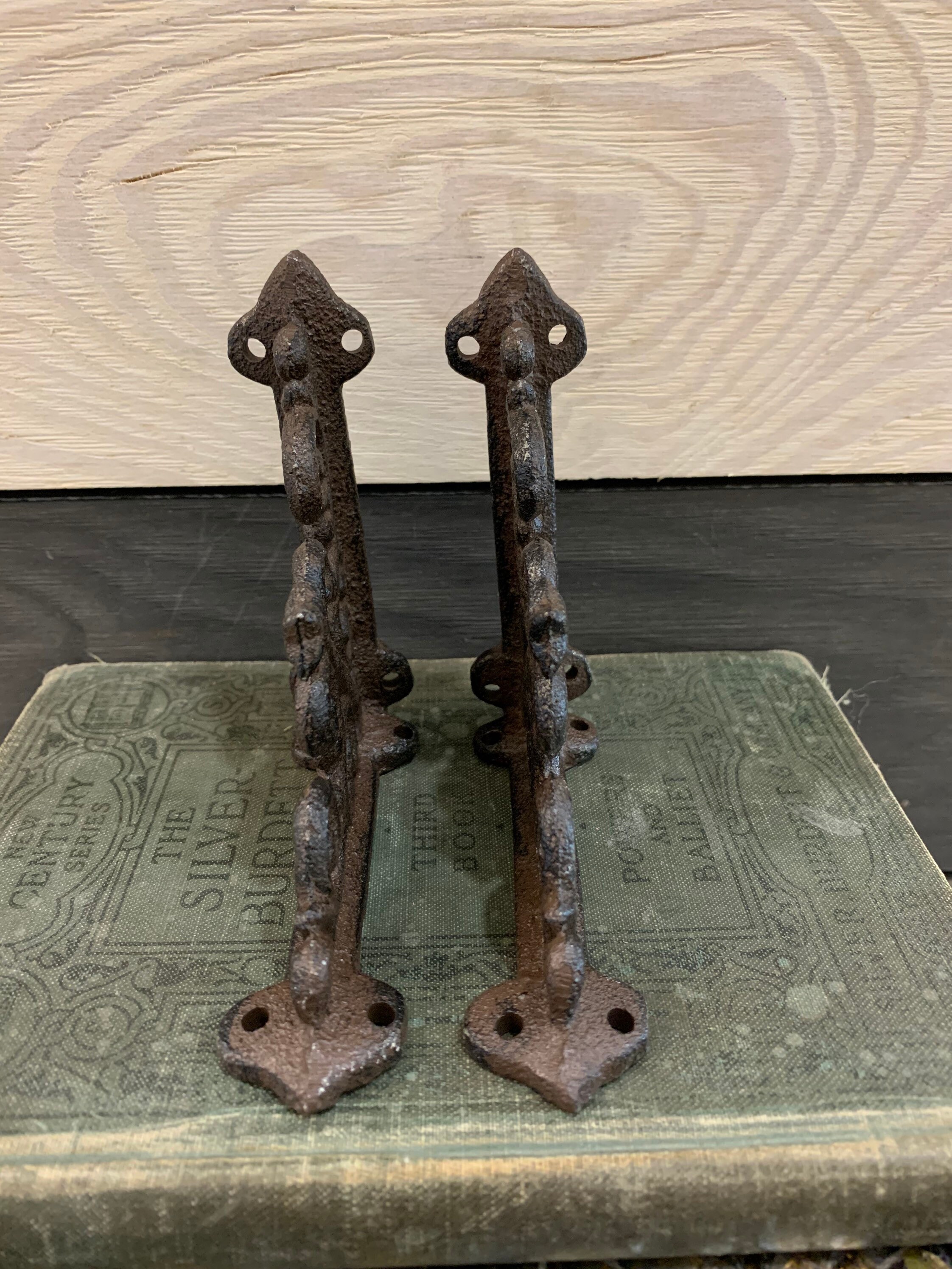 Cast Iron Shelf Bracket Rustic Iron Shelf Brackets Antique - Etsy