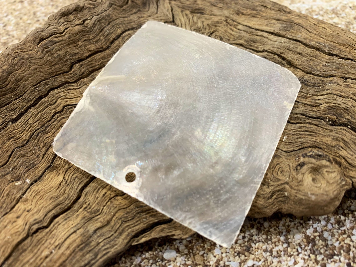 Capiz Shell Square 2 Square Capiz Flat shells Natural | Etsy