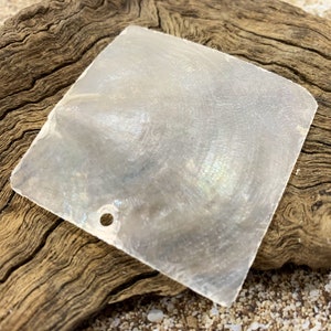 Capiz Shell Square 2 Square Capiz Flat Shells natural - Etsy