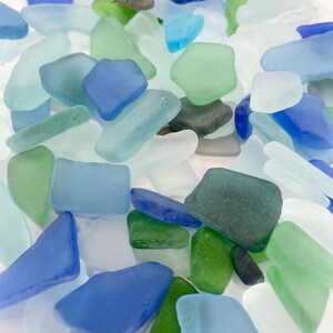 Bahama Sea Glass Mix, 40 Pieces Mixed Sizes, Jewelry Sea Glass, Ocean ...