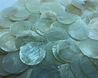 Capiz Shell Square, 2” Square Capiz, Flat Shells ,natural Cream Capiz ...