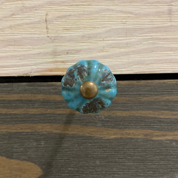 Distressed Turquoise - Etsy