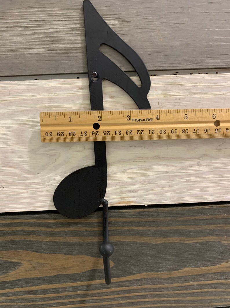 Music Note Metal Wall Hook Wall Decor Music Lover Themed - Etsy