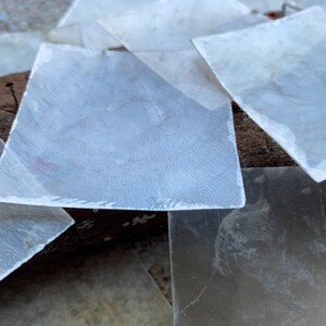 Capiz Shell Square, 2” Square Capiz, Flat Shells ,natural Cream Capiz ...