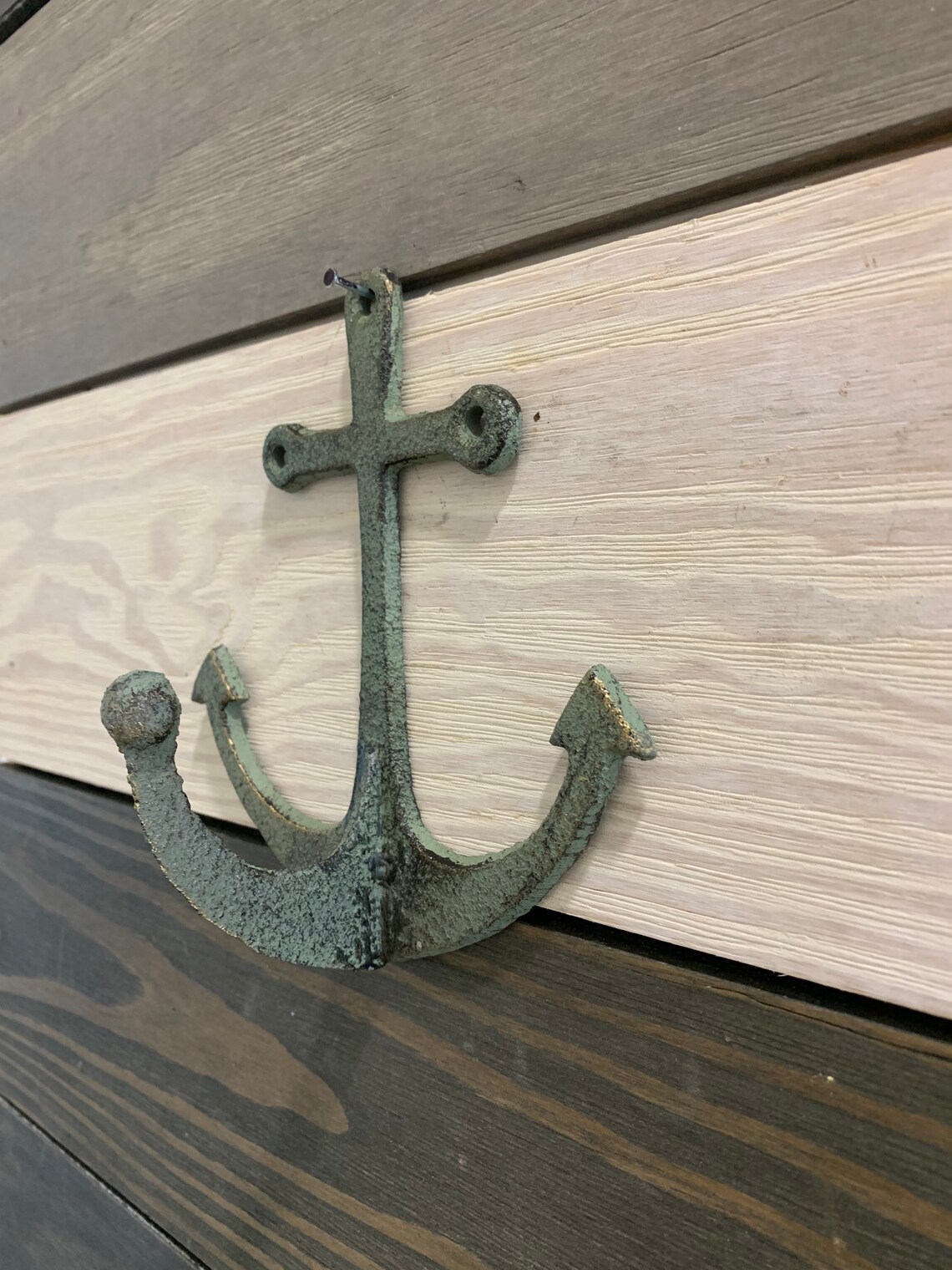 Cast Iron Patina Wall Anchor Home Decor Beach Decor - Etsy