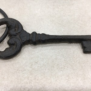 Cast Iron Colorful Keys Decor - Home Decor - Cast Iron - Castiron ...