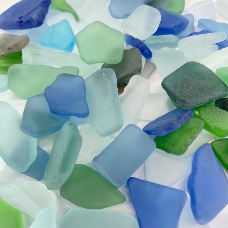 Blue Brown Glass Earrings - Etsy