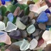 Small Sea Glass Beach Glass Frosty Tumbled Beach Glass Great for Stain ...