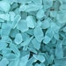 Small Aqua Light Aqua Sea Glass Jewelry Sea Glass Ocean Glass Tumbled ...