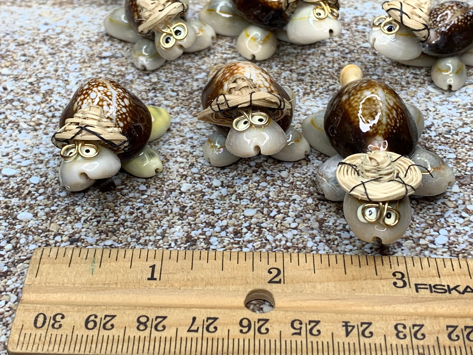 Seashell Cowrie Turtle Shell Tiny Turtle Made From Cowry Sea Shell ...