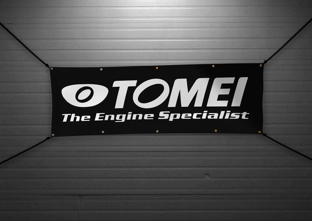 TOMEI Japan Shop Banner - 6' X 2' - Tomei Style - Indoor Outdoor JDM ...