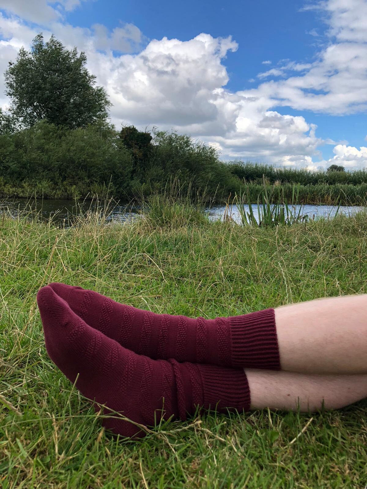 The Fisherman Socks the Seaside Range - Etsy