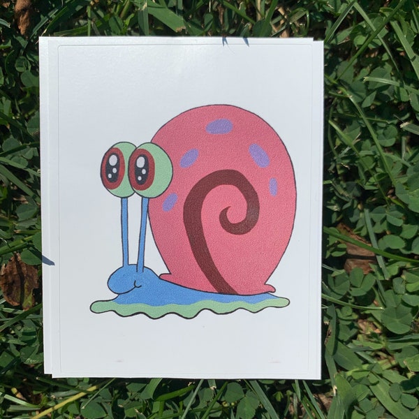 Gary the Snail Svg - Etsy