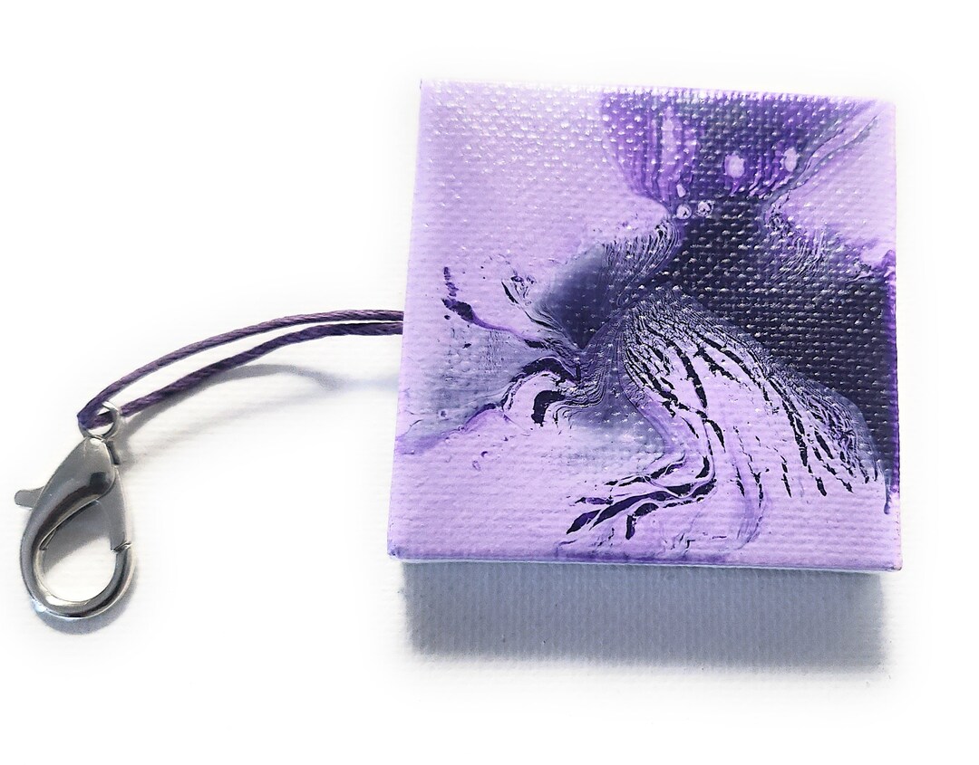 2x2 Acrylic Painting Keychain - Etsy
