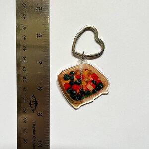 Birthday Cake Keychain - Etsy