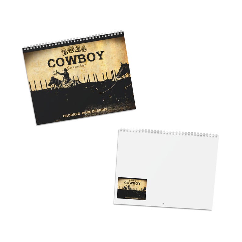 Cowboy Calendar 2026 by Crooked Brim Designs, Cowboy Photography ...