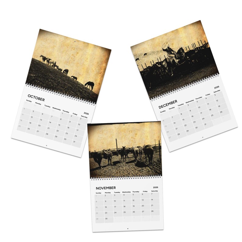 Cowboy Calendar 2026 by Crooked Brim Designs, Cowboy Photography ...