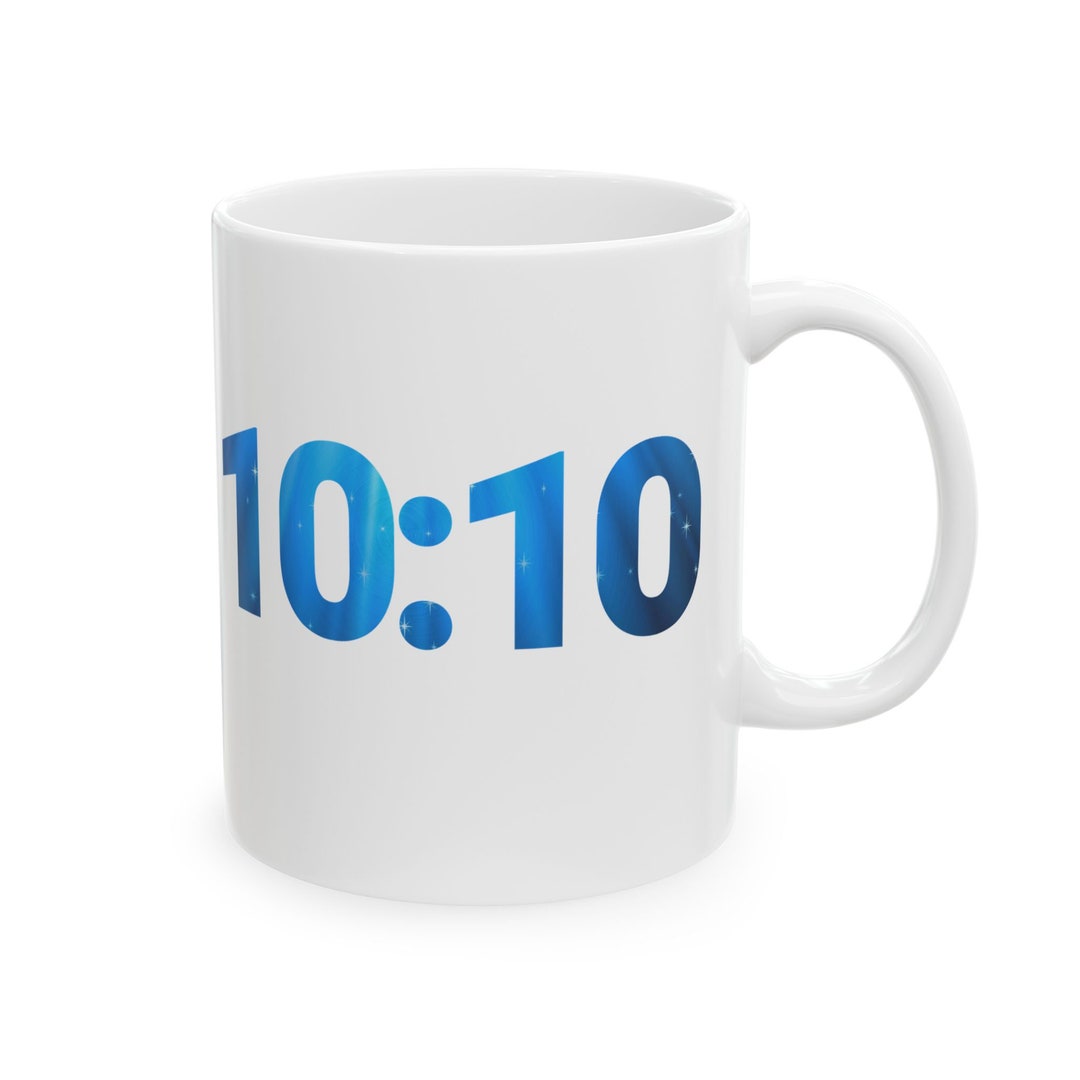 1010 Angel Number Mug: Spiritual Synchronicity Coffee Cup - Etsy
