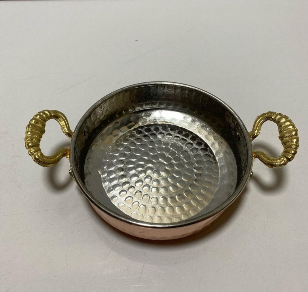 Breakfast Pan Set Mini Copper Pan Set Omelette Pan Set - Etsy