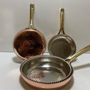 Frying Copper Frying Pan, Hand Forged Frying Pan, Master Cef Frying Pan ...