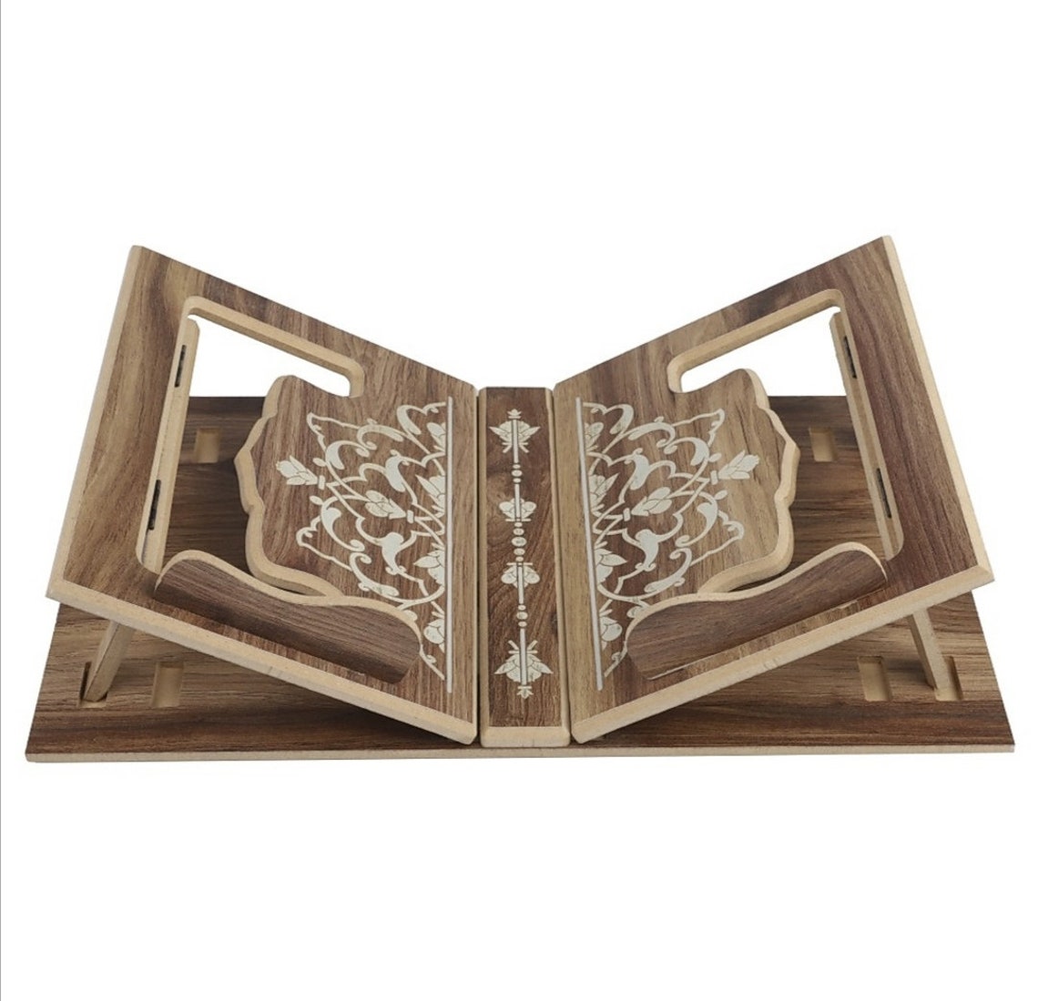 Foldable Wooden Reading Standfoldable Rahleipad Stand - Etsy