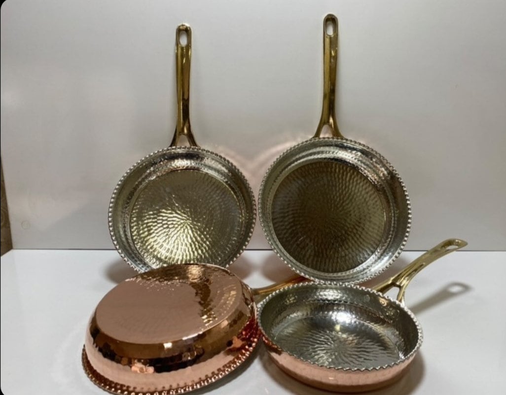 Frying Copper Frying Pan, Hand Forged Frying Pan, Master Cef Frying Pan ...
