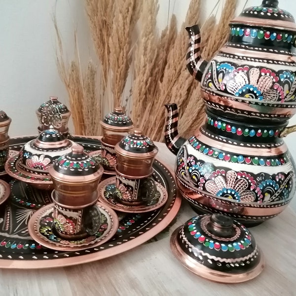 Turkish Tea Set - Etsy
