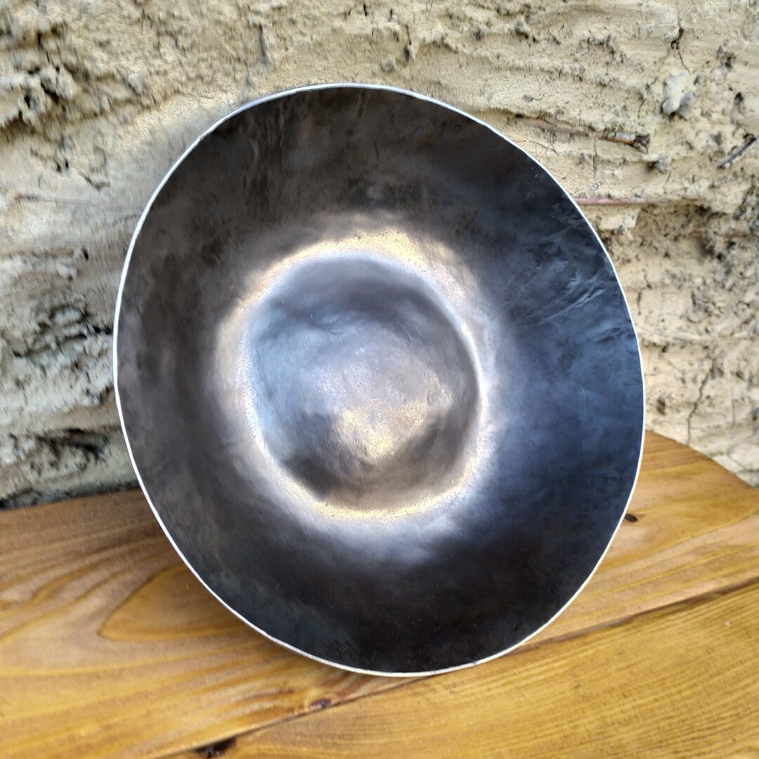 Hand Forged Iron Bowl, Handmade Iron Bowl, Hand Sinked Bowl, Decorative ...