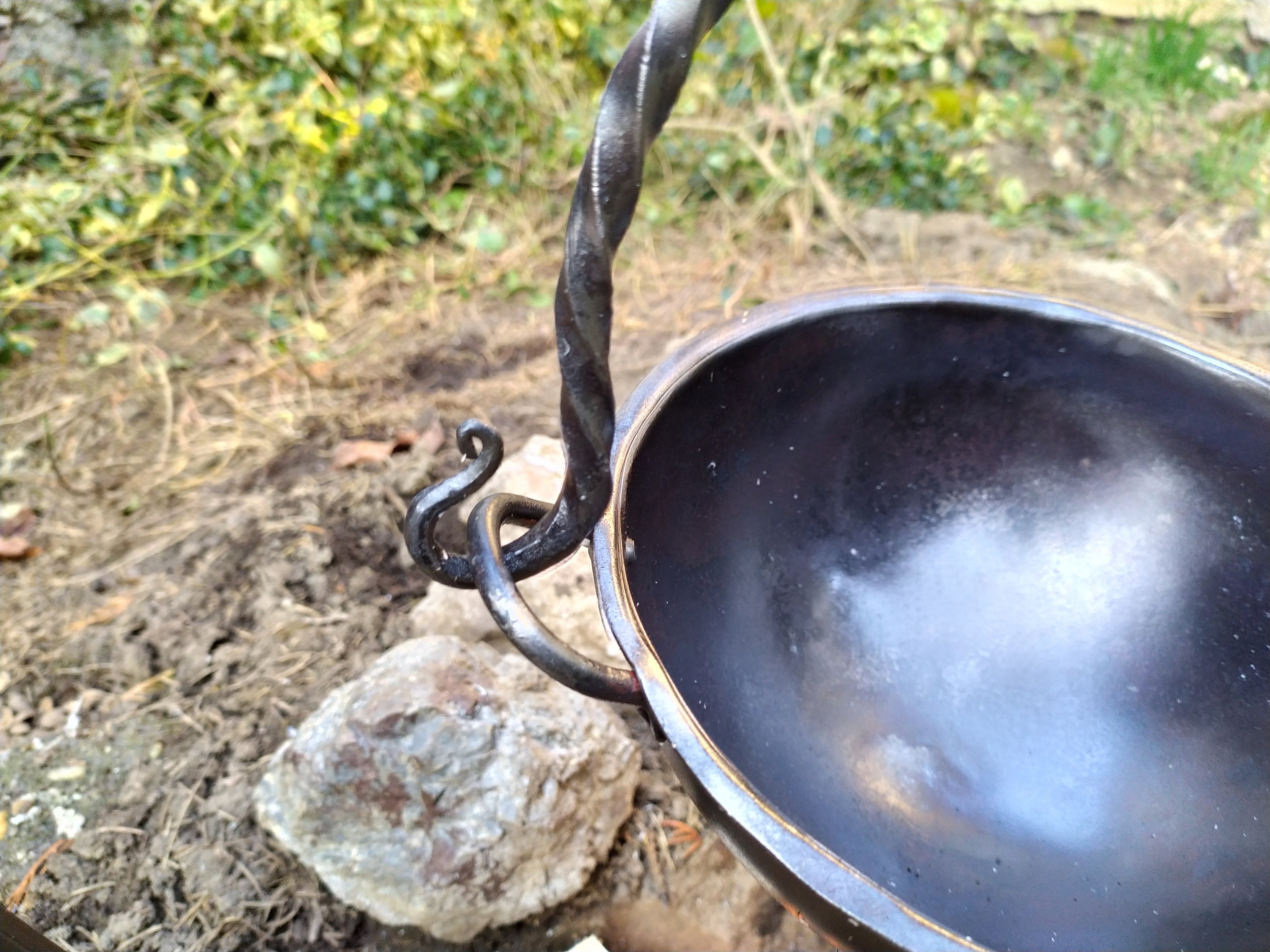 Hand Forged Cauldron Handmade Medieval Cauldron Hand Forged | Etsy