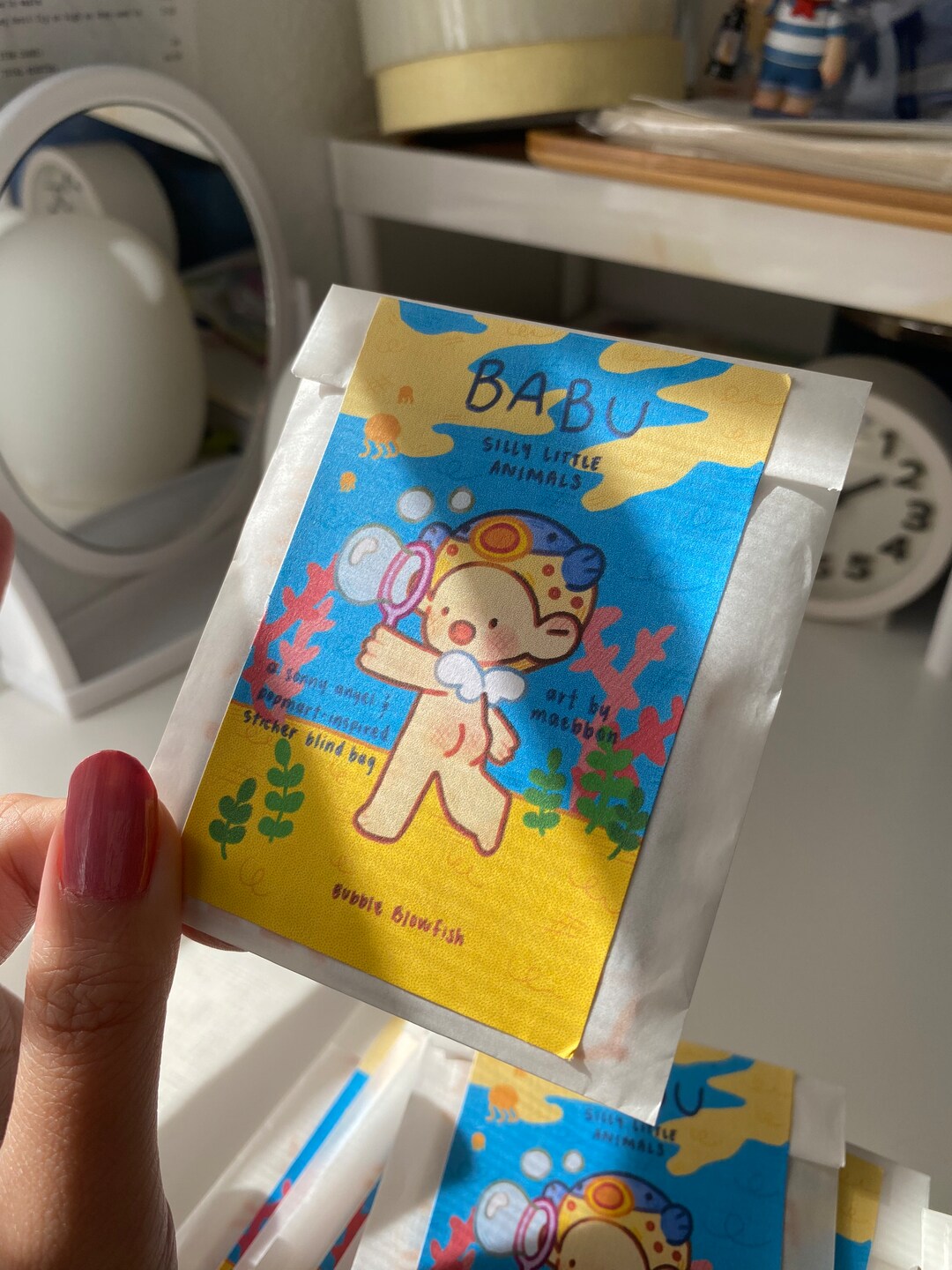 Babu Silly Little Animals Blind Bag Laptop Sticker Card - Etsy