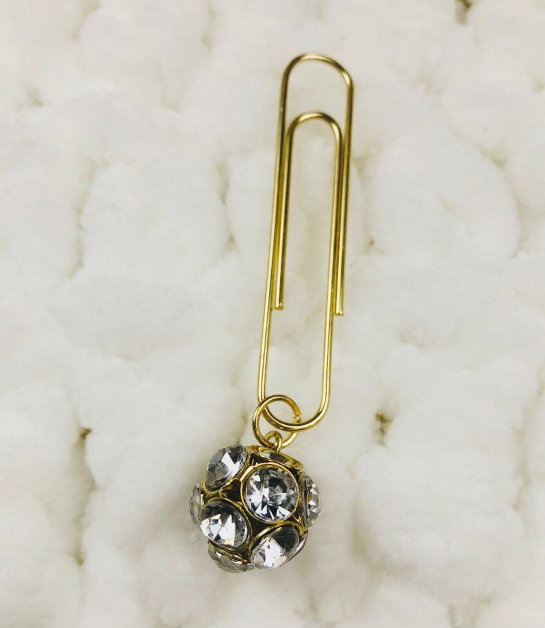 Bling Ball Gem Clip - Etsy
