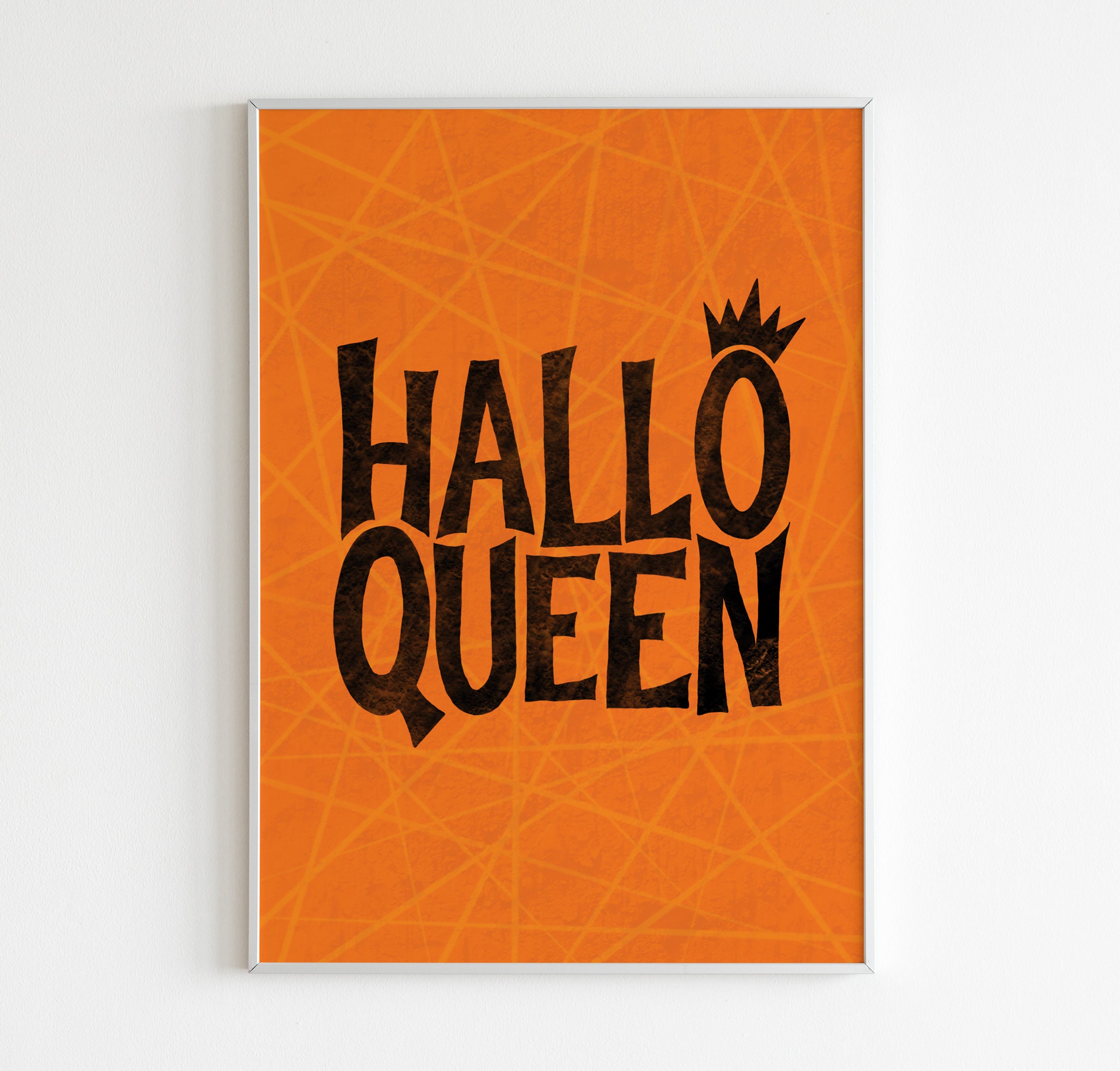 Halloqueen | Printable PDF | A4 Print - Etsy