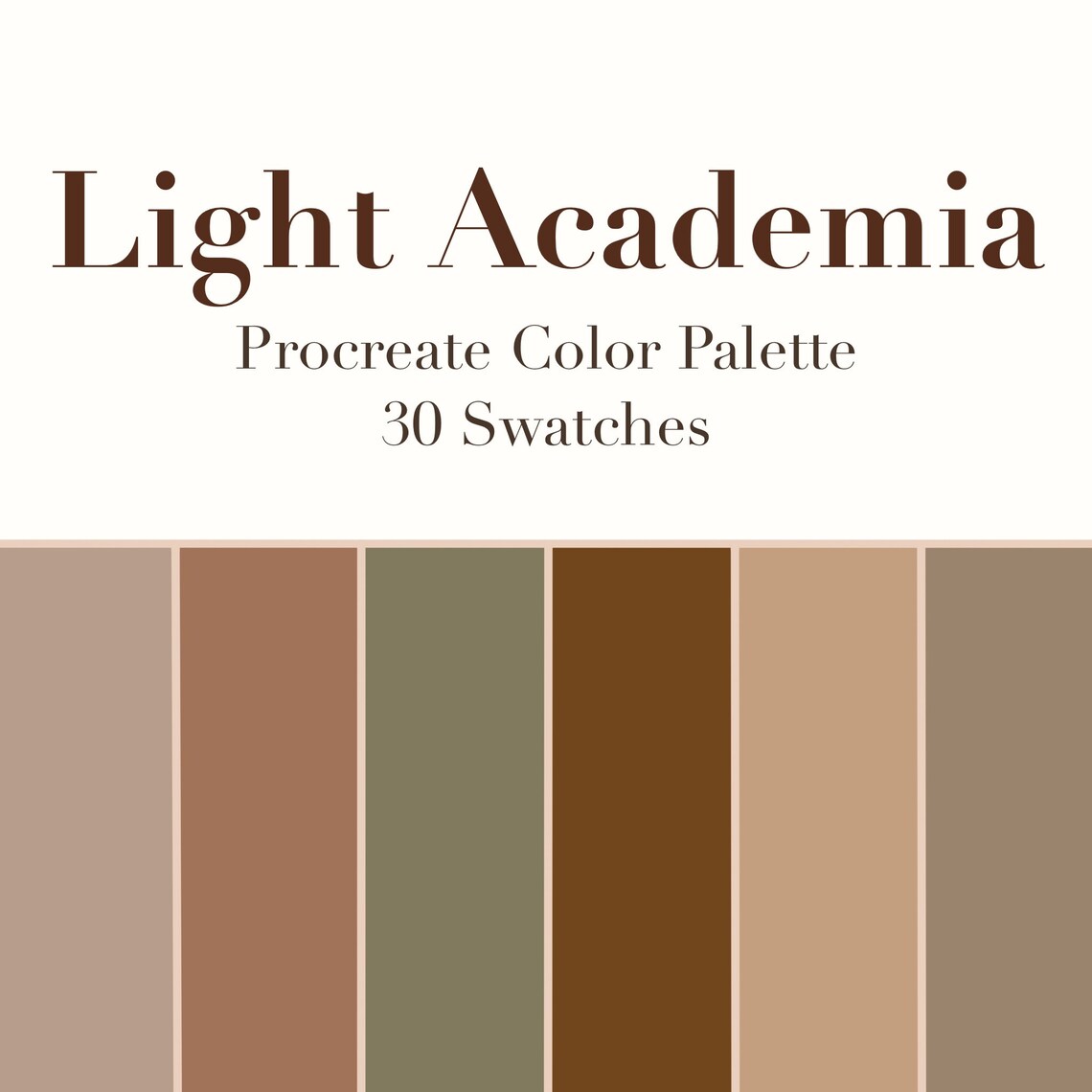 Light Academia Procreate Color Palette 30 Swatches Instant Etsy light-academia-procreate-color-palette-30-swatches-instant-etsy