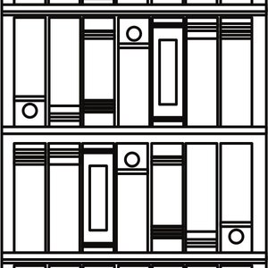 Set of 5 Printable Bookmarks, Bookshelves, Book Tracker - Etsy