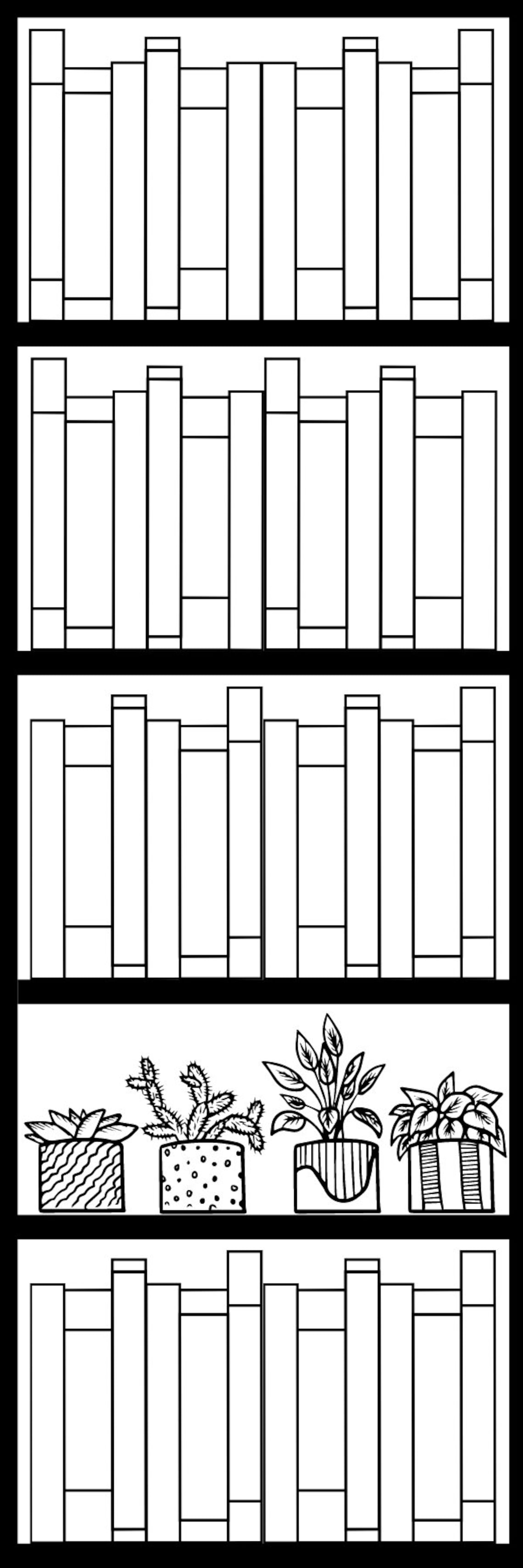 Set of 5 Printable Bookmarks, Bookshelves, Book Tracker - Etsy