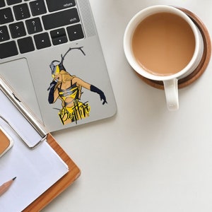 Beyonce Inspired Bee Mugler Renaissance Vinyl Sticker - Etsy