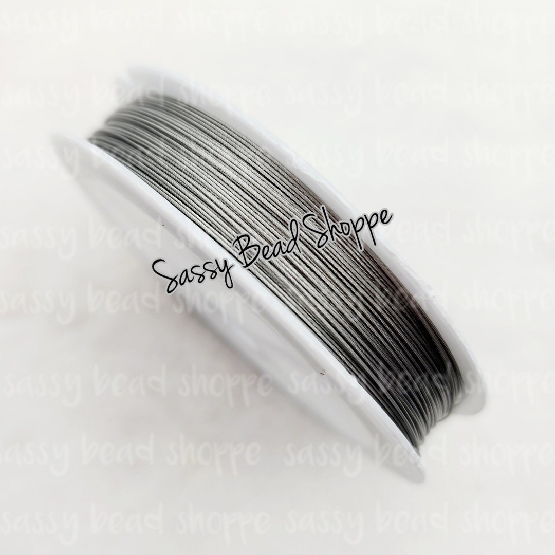 High-quality Beading Wire - Silver Tiger Tail - 0.45MM Thickness - 50M ...