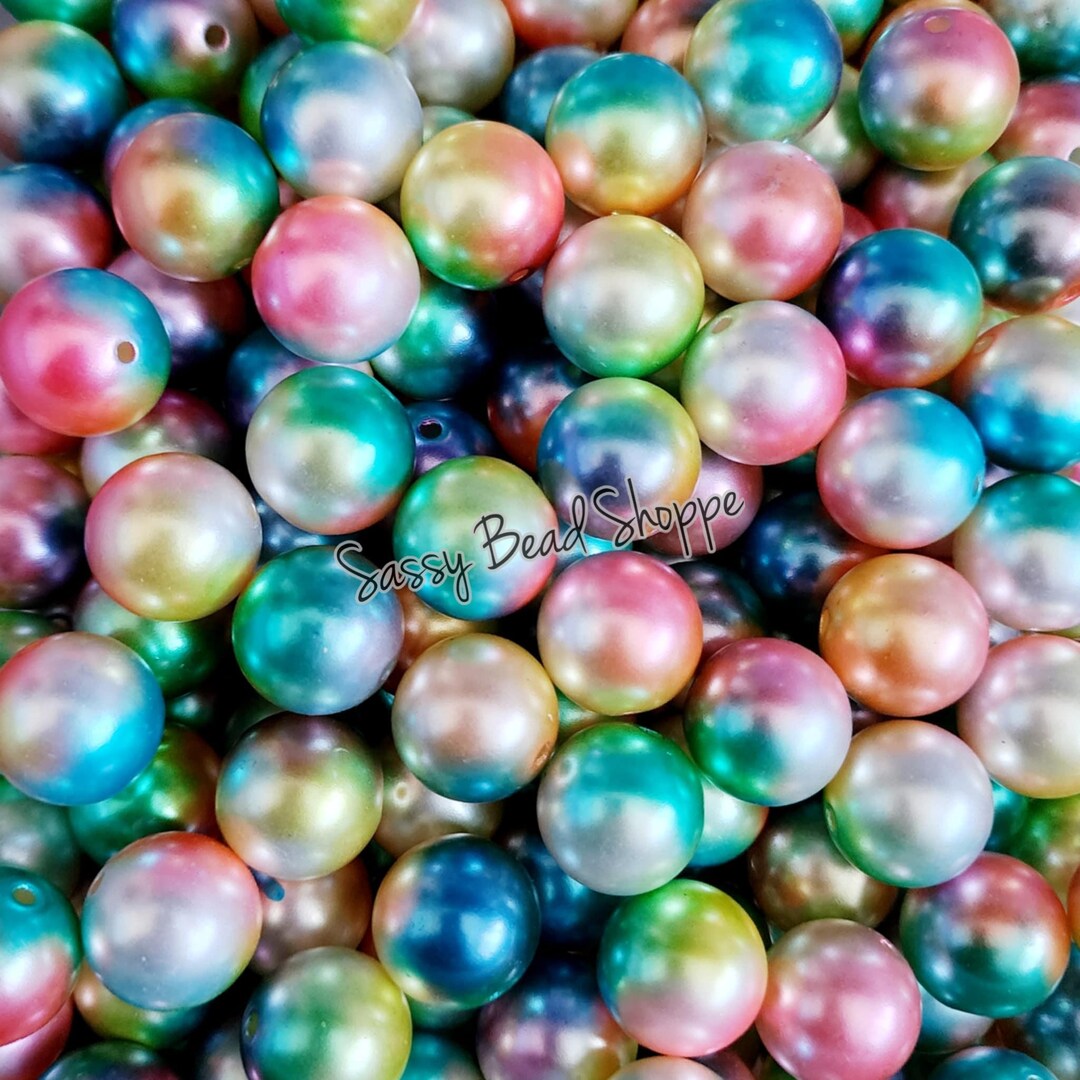20MM Pastel Swirl Chunky Bubblegum Beads, Acrylic Beads in Bulk, 20mm ...