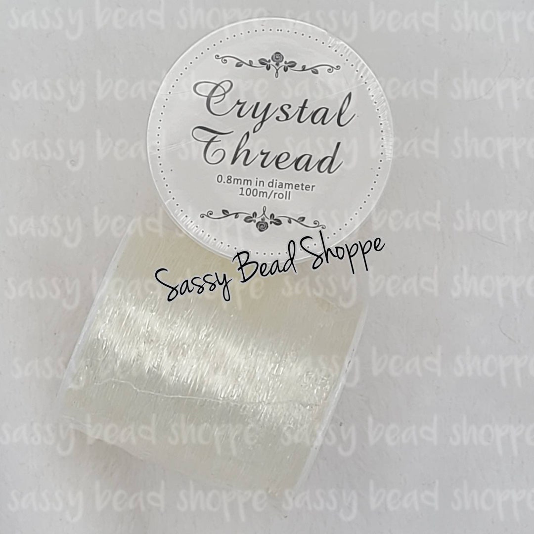 Elastic Clear Round Translucent Beading Thread Stretch String Cord for ...