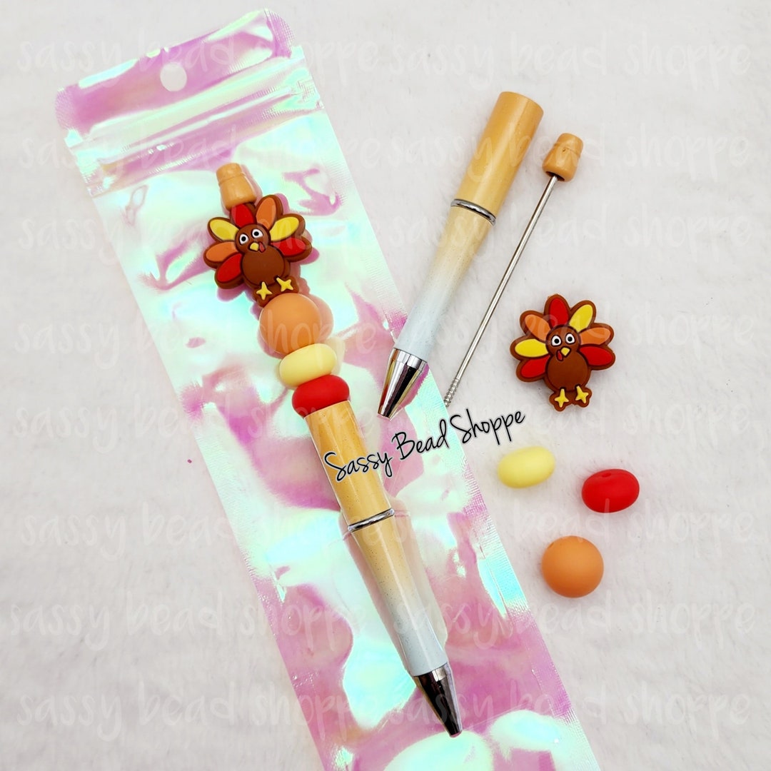 Gobble Time Beadable Pen Kit, DIY Bubblegum Bead PLASTIC Pen Kit, Beadable Pens, Bubblegum Beads ...