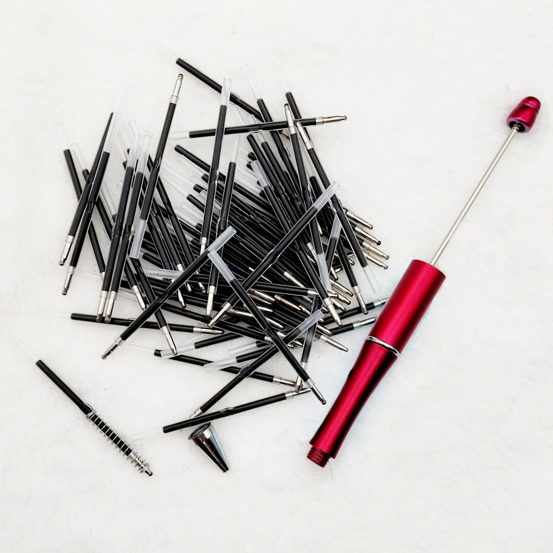 Red Ink Refill for Craft Beadable Pens, DIY Bead Pens, Plastic Pens ...