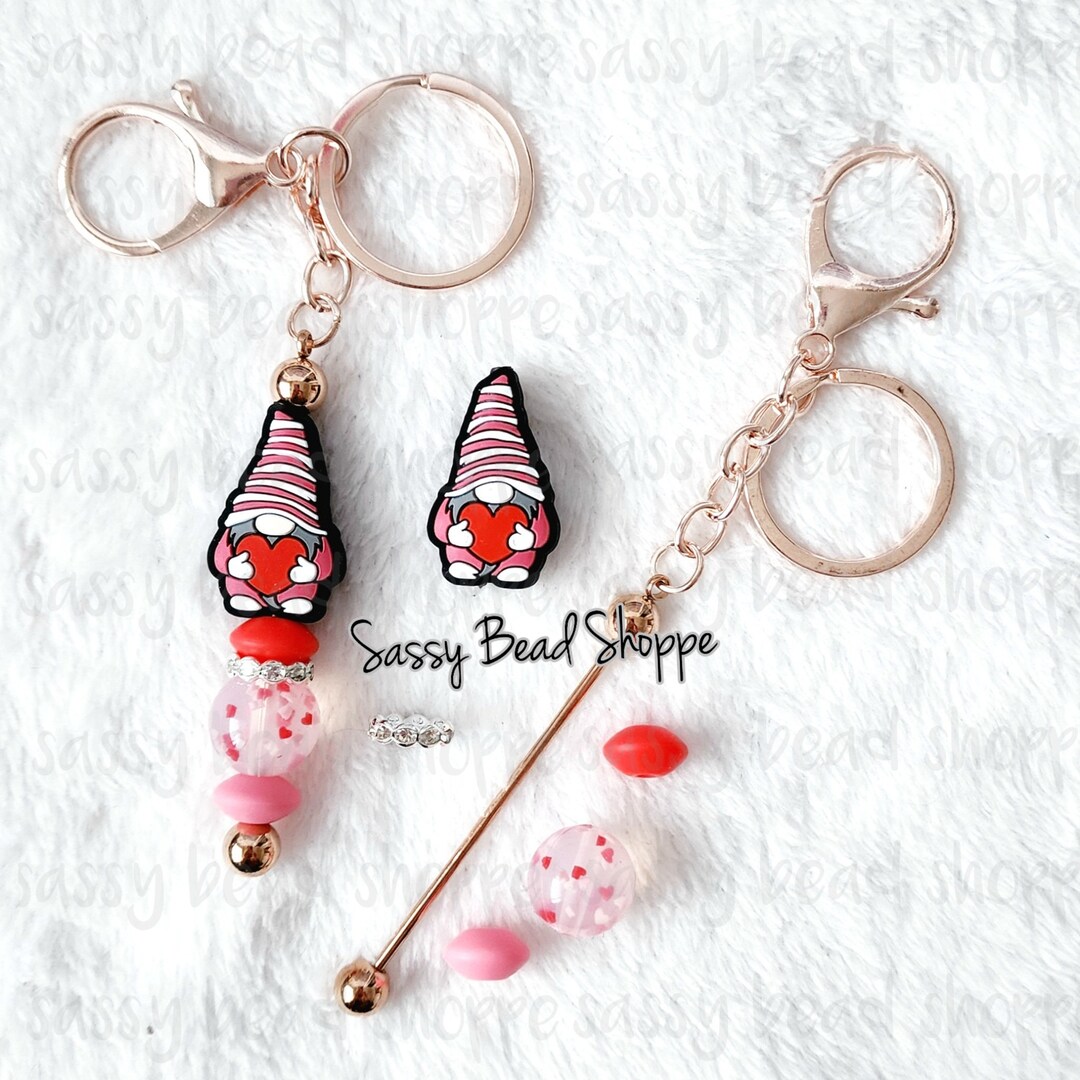 Unforgettable Keychain Kit, Beadable Key Chain, Beaded Keychain, Focal ...