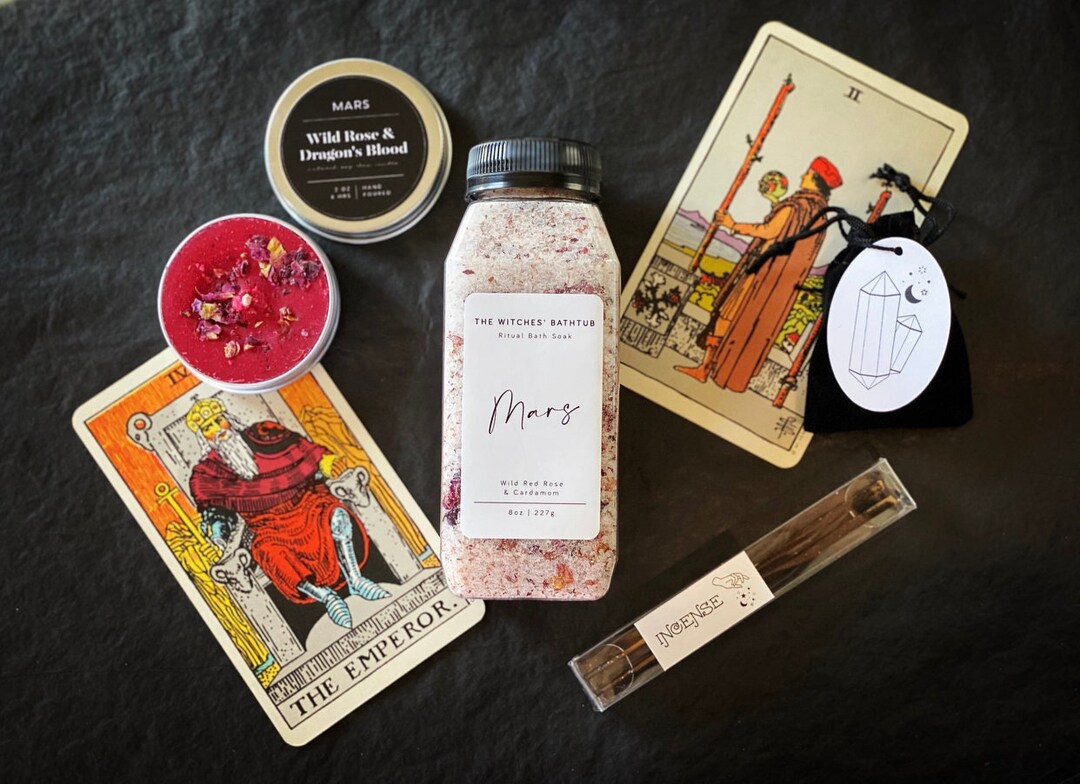 Mars INNER FIRE Rose and Cardamom Ritual Bath - Etsy